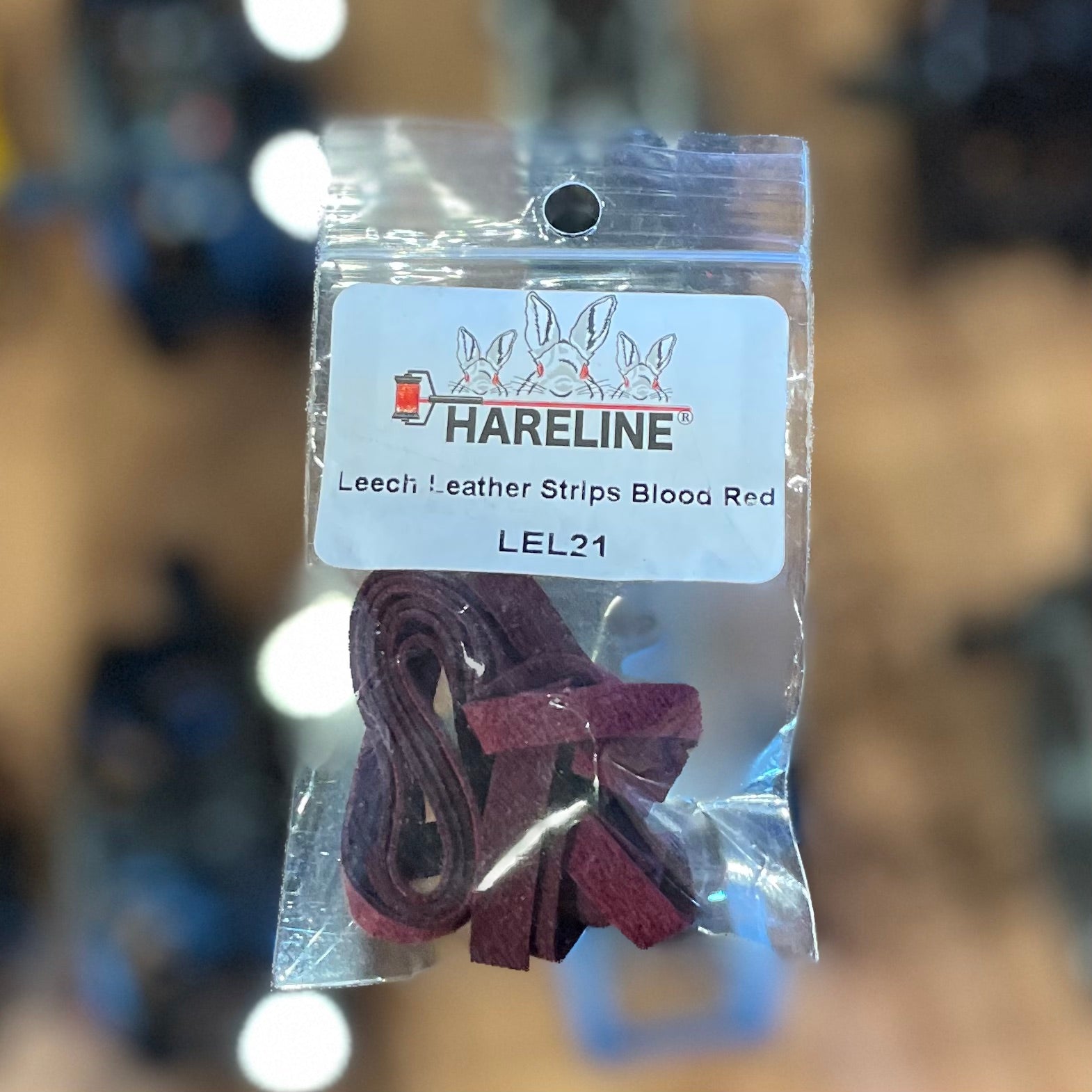 Hareline Leech Leather Strips – Trout Creek Outfitters