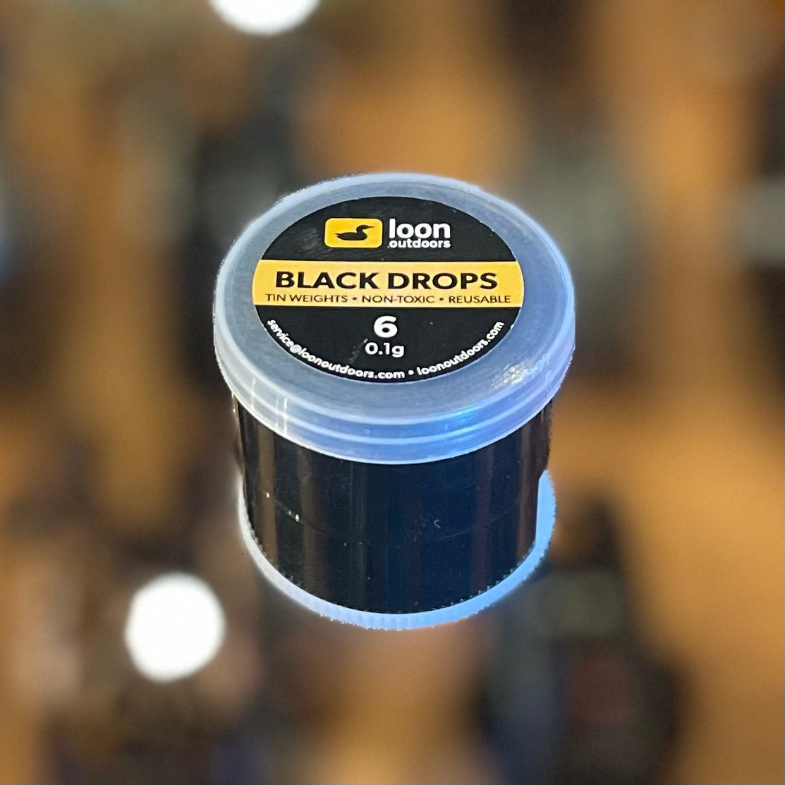 Loon Outdoors Black Drops Split Shot – Trout Creek Outfitters